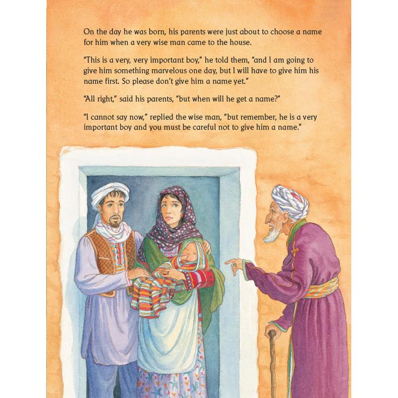 The Boy Without A Name by Idries Shah illustrated by Mona Caron ...