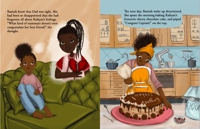 Basirah the Basketballer says Insha’Allah by Hafsah Dabiri illustrated ...