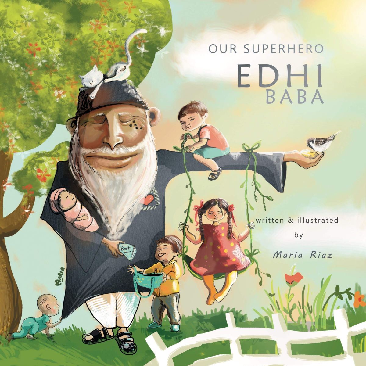 Our Superhero Edhi Baba written and illustrated by Maria Riaz | Islamic ...