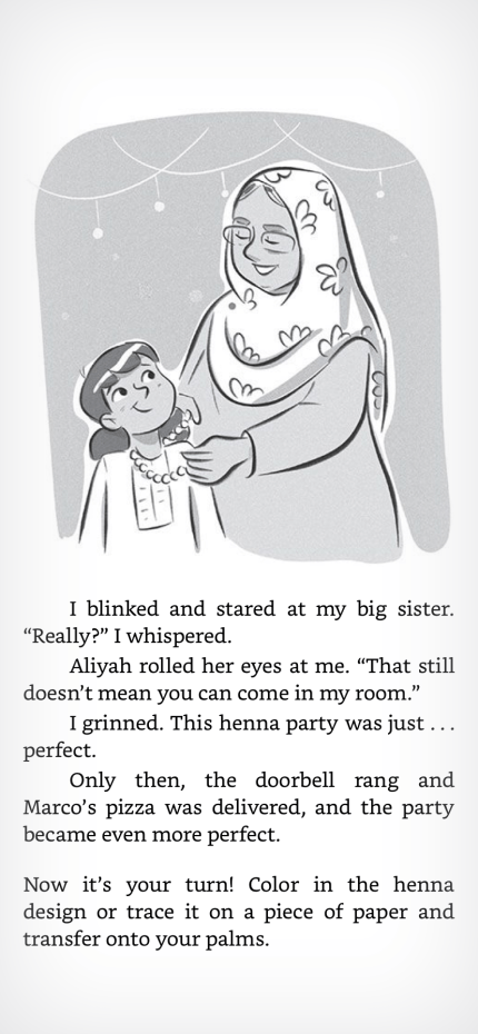 Marya Khan and the Incredible Henna Party by Saadia Faruqi illustrated ...