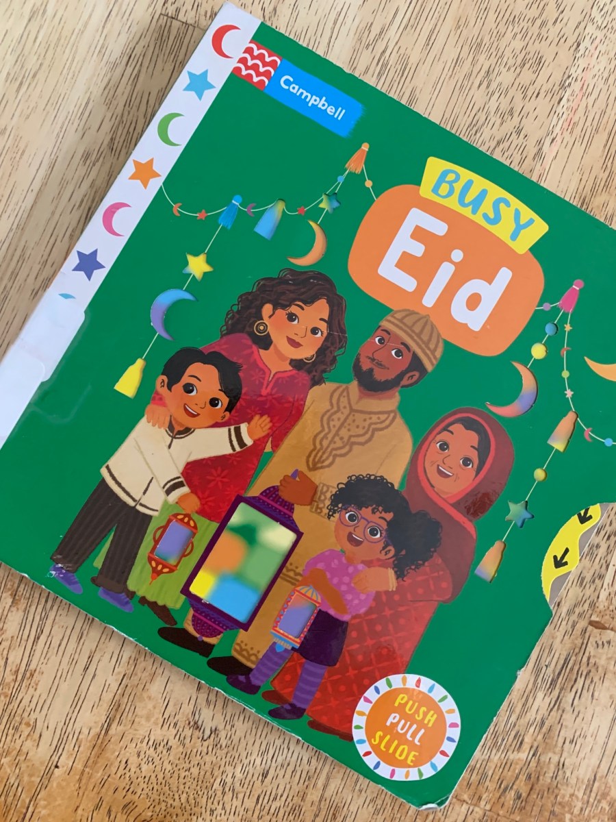 Busy Eid illustrated by Campbell Books illustrated by Debby Rahmalia ...
